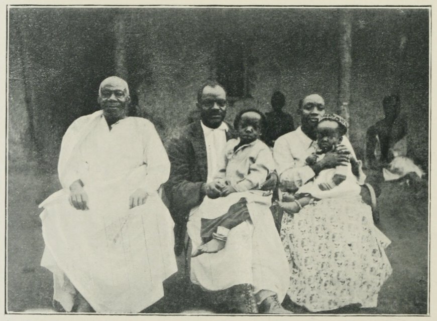 “Apolo Kagwa, Katikiro of Uganda, and His Son”; “Ham Mukasa, with ...